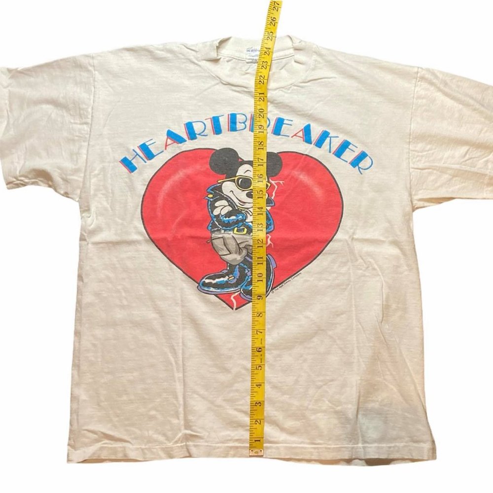 Vintage Greaser Mickey Mouse "Heartbreaker" Shirt - Gem